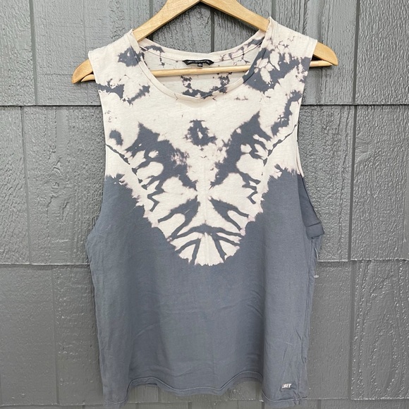 Obey | Tops | Obey Propaganda Blue And White Tie Dye Tank Top | Poshmark